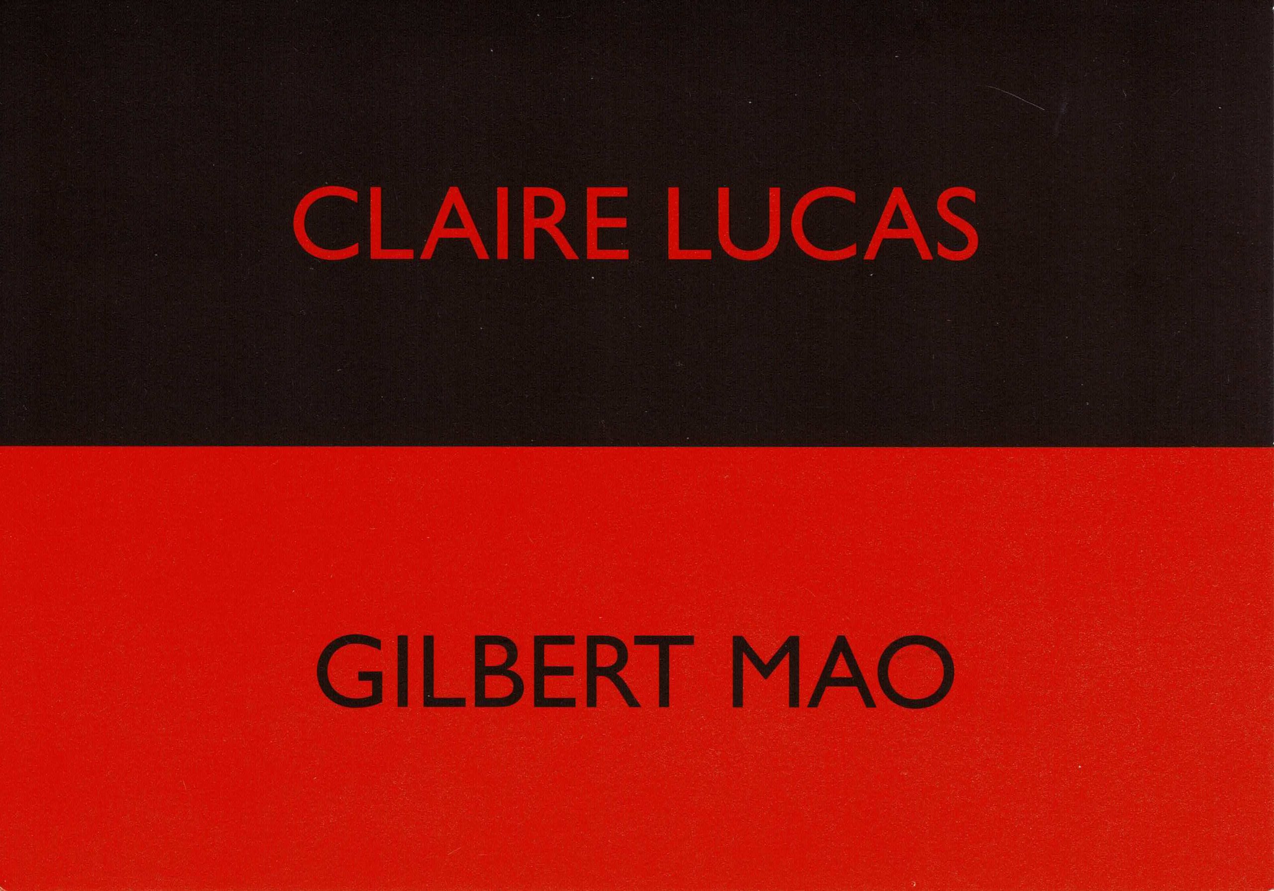 L'Imagerie centre d'art — Claire Lucas, Gilbert Mao